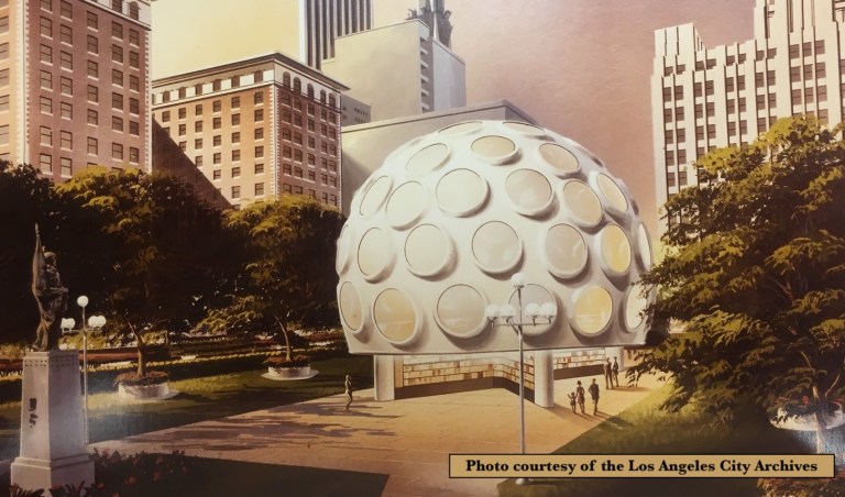 Buckminster Fuller’s Geodesic Dome in Pershing Square – Victoria Bernal